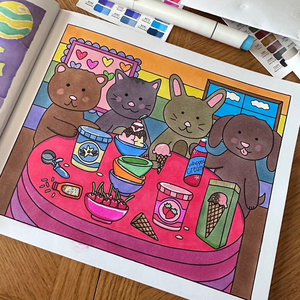 Kiki & Kelli Volume 2 Coloring Book - Etsy