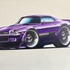 1979 Z28 Camaro Wall Decal, Vintage Car Decals, Classic Car Decal, 70s ...