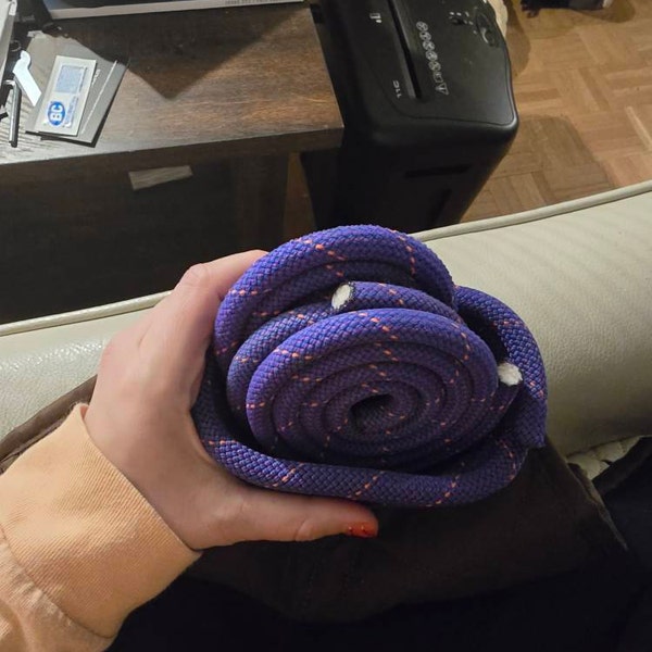 Recycled Rock Climbing Rope Coaster Caddy - Etsy