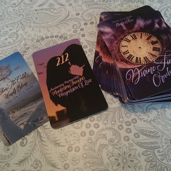 Divine Time Oracle Deck – 80 Rhyming Cards, Timing Guidance - Etsy Canada