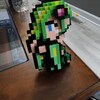 Treble Perler 3D Pixel Art - Megaman Inspired - 3D Standup - Bead ...