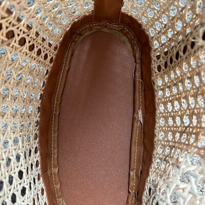 Rattan Bag With Wallet Model Bali Bag Straw Bag for Women Handwoven ...