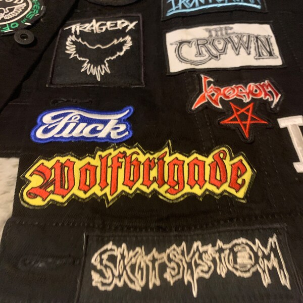 WOLFBRIGADE - Embroidered Patch 2 Option Wolfpack Moment Maniacs - Etsy