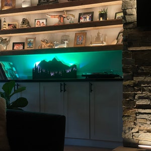 Mini Figure Display Figure Display Shelf With Led Figure - Etsy