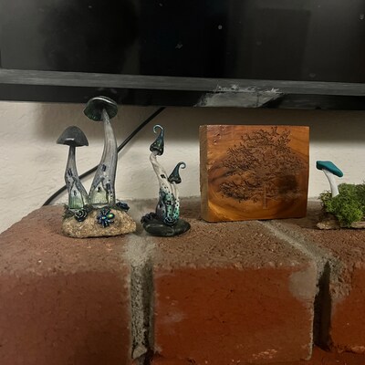 Miniature House Tiny Town Mini Home Sculpture Individual or - Etsy