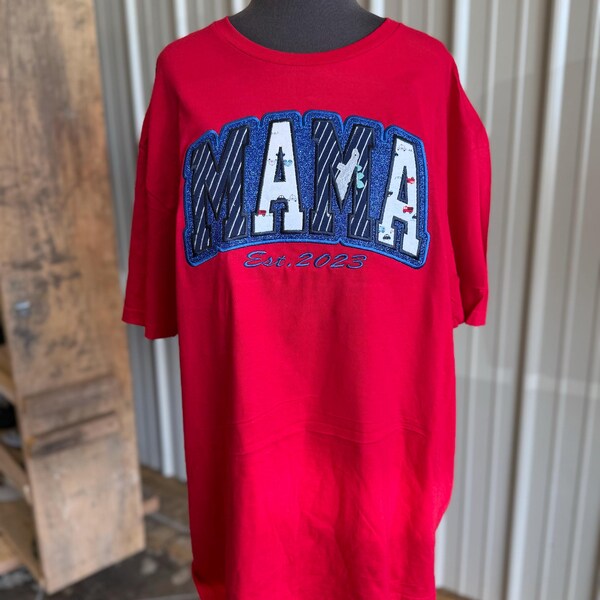 Nona Bean Stitch Double Applique Machine Embroidery Design - Etsy