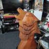 Wood Spirit Carving. Carved Wood Spirit. Mountain Man. Chainsaw Carving ...