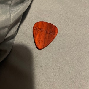 Hand Made Wooden Guitar Pick Multi-wood Guitar Pick Custom | Etsy