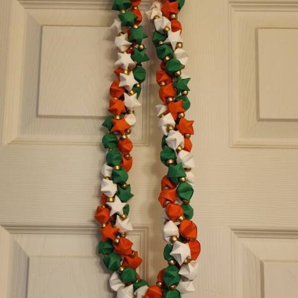 Multi-strand Lucky Puffy Star Lei - Etsy