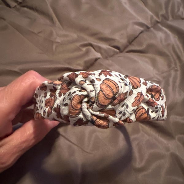 Fall Headbands, Pumpkin Spice, Ghosts, Halloween, Checkered, Hair ...