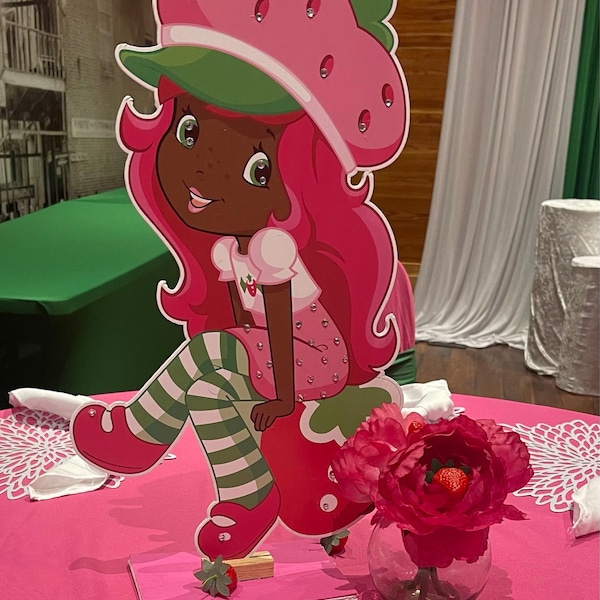 Strawberry Shortcake Birthday Cutouts and Yard Signs - Etsy