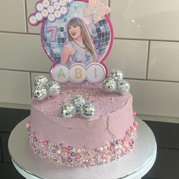 Lankybox Inspired Cake Topper. 3D Shaker, Personalised. Pink or Blue - Etsy