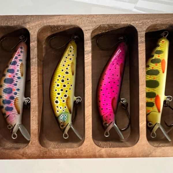 Veles Lure. 74mm-7gr Sinking. Made From Balsa Wood. Natural Colors. for ...