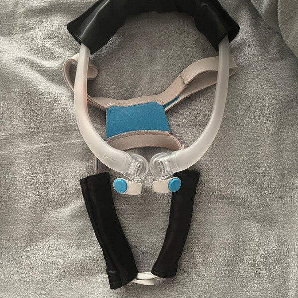 Satin CPAP Headgear Cover Set: Hair & Wrinkle Protection - Etsy