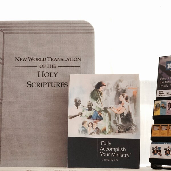 JW Gift | Scripture Handmade Card | New World Translation Bible Replica ...