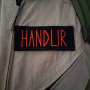 Ghostbusters Name Patch Custom Iron on Patch or Hook & Loop Name Tag ...
