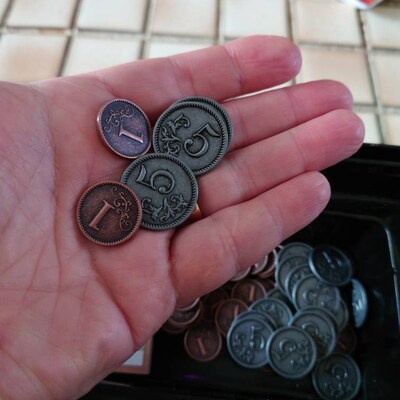 Silver Metal Cubes, 8mm, Tokens for Board Games - Etsy