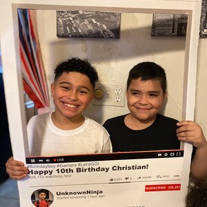 Youtube Photo Booth Props INSTANT DOWNLOAD | Etsy