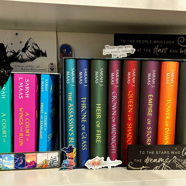 ACOTAR Series Art Print - Velaris Night Court | Bookish Gift Quote Wall ...