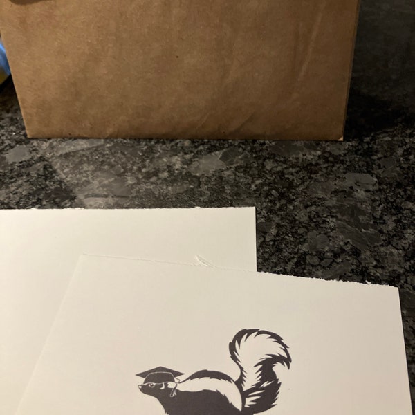 Funny Skunk Graduation Card / so Stinking Proud of You / High School ...