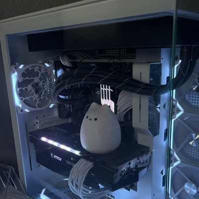 Rounded Sakura Flower PC Fan Shroud/ Grill /cover 120mm, 140 Mm Two ...