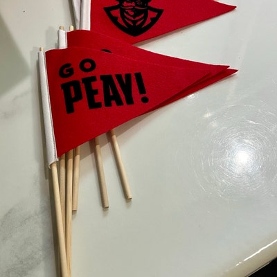 Custom Waving Hand Flag, Triangle Pennant Flag Party Favors, Solid ...