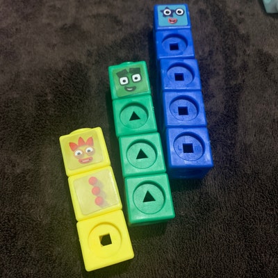 Numberblocks 0 100 Face and Body Stickers, Waterproof, Scratch and UV ...