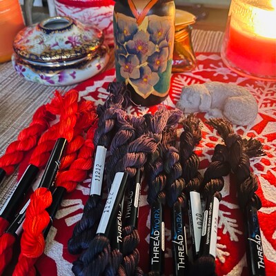 DMC 4000 Variegated Embroidery Floss Espresso - Etsy