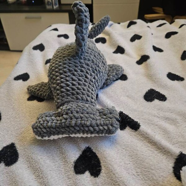 PATTERN: Plush Hector the Hammerhead Shark Pattern - Amigurumi ...