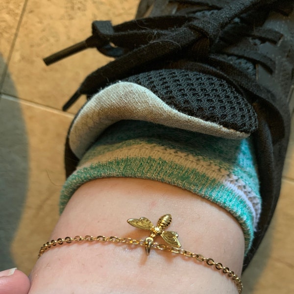 Dainty Gold Heart Lock and Key Anklet, Gold Anklets for Women - Etsy