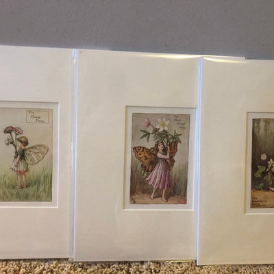 Laburnum Flower Tree Fairy Vintage Print CICELY MARY BARKER - Etsy