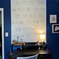 Graffiti Doodle Science Chemistry Wall Stickers Wall Art for School ...