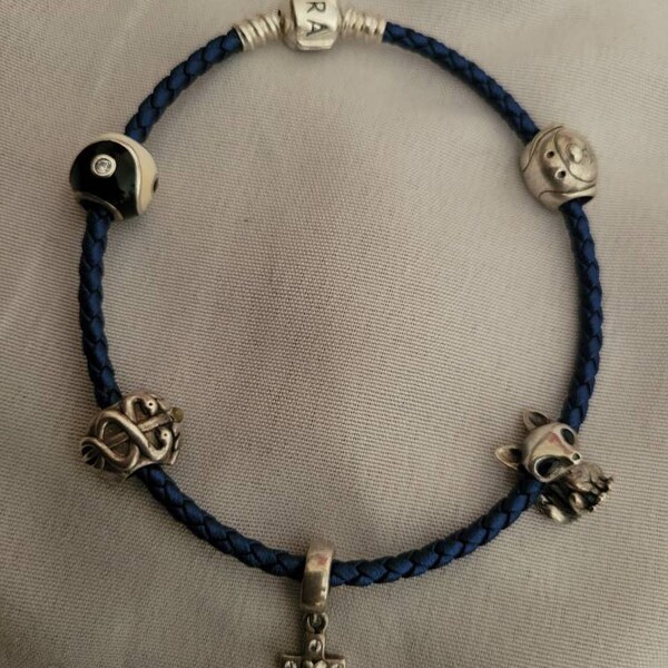 Pandora Rose ™, “ Rose Gold Airplane, Globe & Suitcase Triple ” Dangle ...