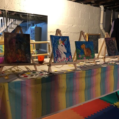 Moana Theme Paint Party, Custom Themedyour Choicepre-drawn/outlined ...