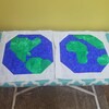 Set of 4 Camping Quilt Block Patterns Mountains, Camper, Campfire ...