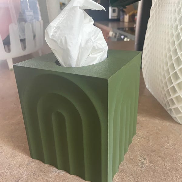 Cute Tissue Box Cover - Kleenex Box Cover - Tissue Holder - Modern Home ...