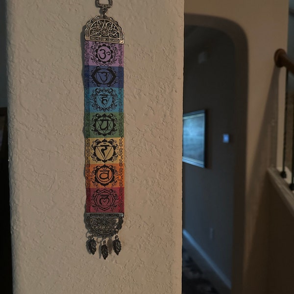 Chakra Hanging Wall Art, Seven Chakras, Wall Decor - Etsy