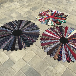 PDF Pattern Square 5 Necktie Quilt Table Topper Wall Hanging - Etsy