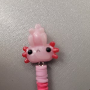 Handmade Polymer Clay Axolotl Ring Chunky Pink Purple or - Etsy