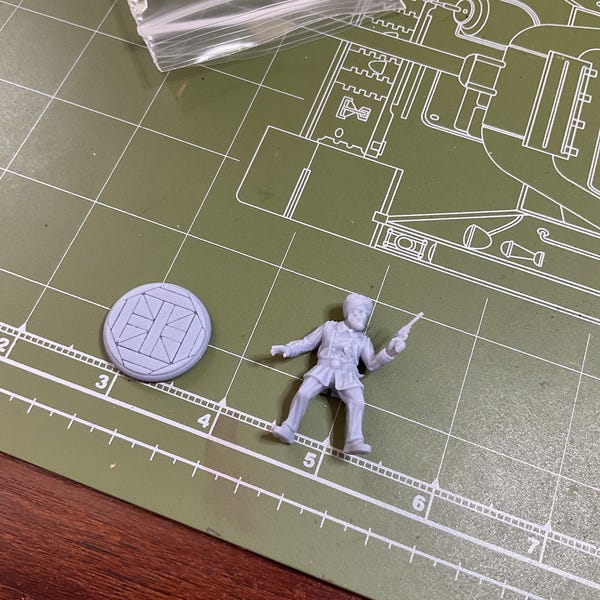 Mothman 3d Printed Miniatures Sculpted by Printed Obsession - Etsy