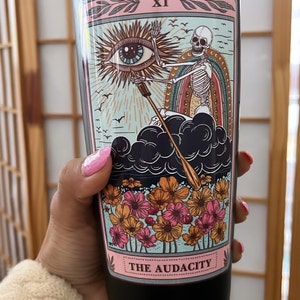 The Cheese Fries Tarot Card Holographic Sticker Fries Tarot | Etsy