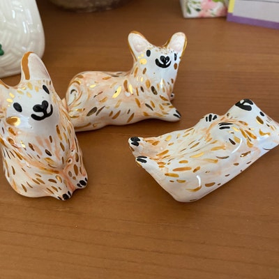 Corgi Gifts, Corgi Butt, Ceramic Dog Figurine, Ceramic Animal ...
