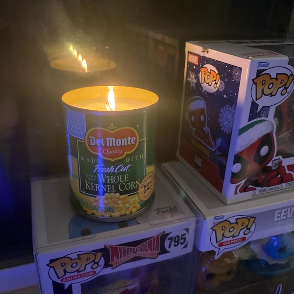 Spamdle Soy Candles Handmade Eco Friendly Upcycled Recycled Can Gag ...