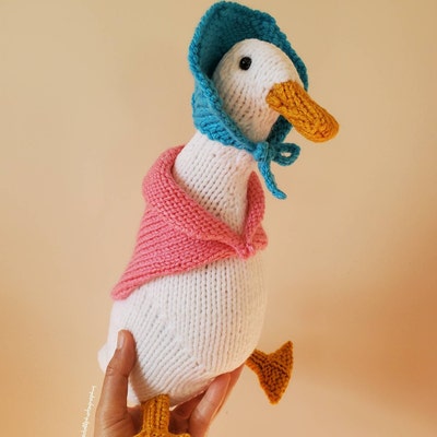 Darling Duck KNITTING PATTERN - Etsy