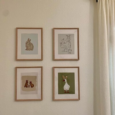 Easter Gallery Wall Art Set of 16, Printable Wall Art, Spring Art ...