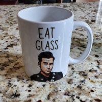 Eat Glass Lick Rust Creek Mug David Rose Mug Alexis Rose - Etsy Canada