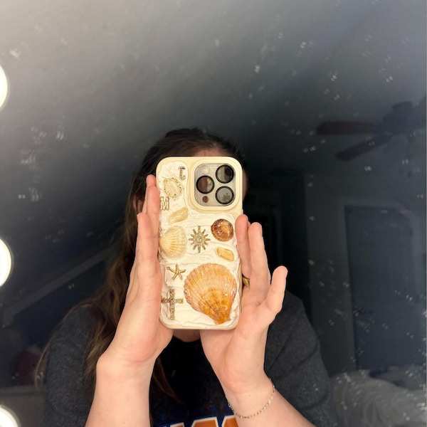 Coastal Seashell Phone Case Decoden Phone Case Beach Lover Gift ...