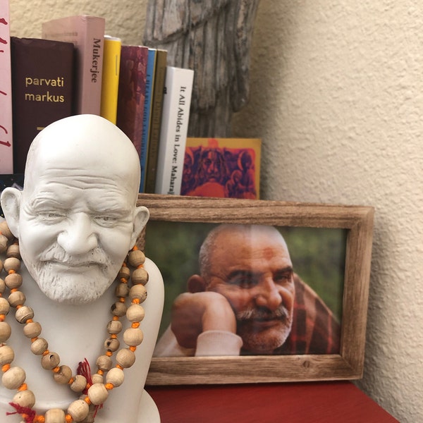Beautiful Neem Karoli Baba Ji , Maharaj Ji Framed Wall Art. - Etsy