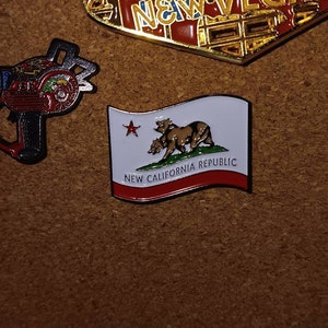 Fallout NCR Flag Enamel Pin RESTOCKED - Etsy