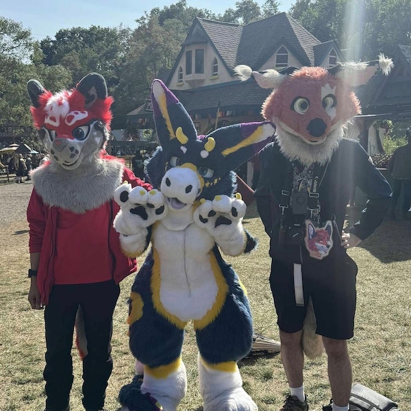 Cyber Kitty Fursuit Head - Etsy